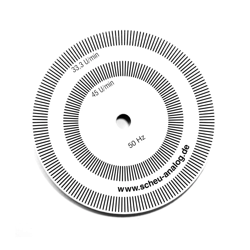 Купить стробоскопический диск Scheu Analog Stroboscope Disc по цене ...