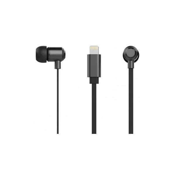 Наушники Rock Y8 Stereo Lightning Earphone (Black) купить в Москве ...