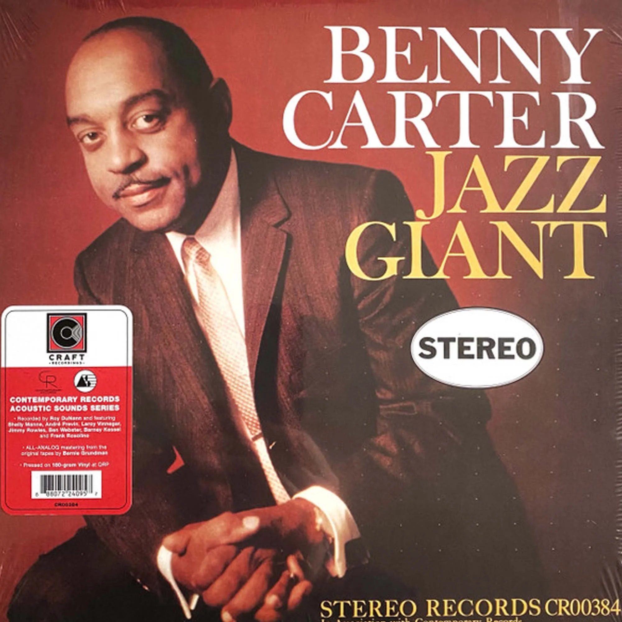 Benny Carter – Jazz Giant LP – купить пластинку по цене от 6990 руб. в ...