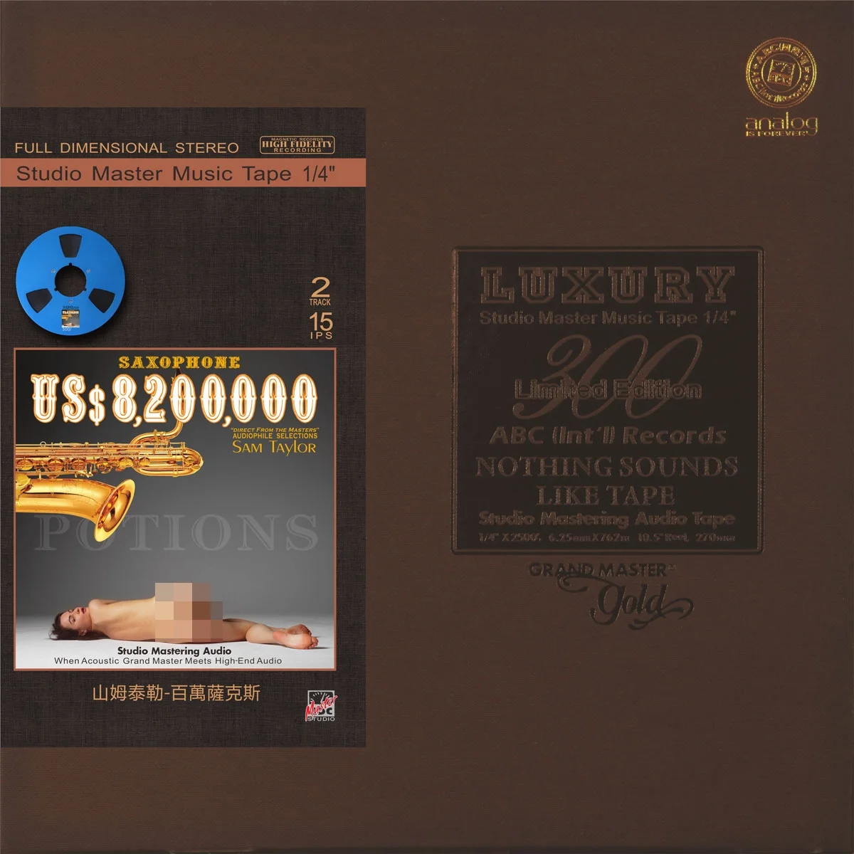 Купить магнитную ленту Sam Taylor - US 8 200 000 Saxophone 38/2 по цене ...