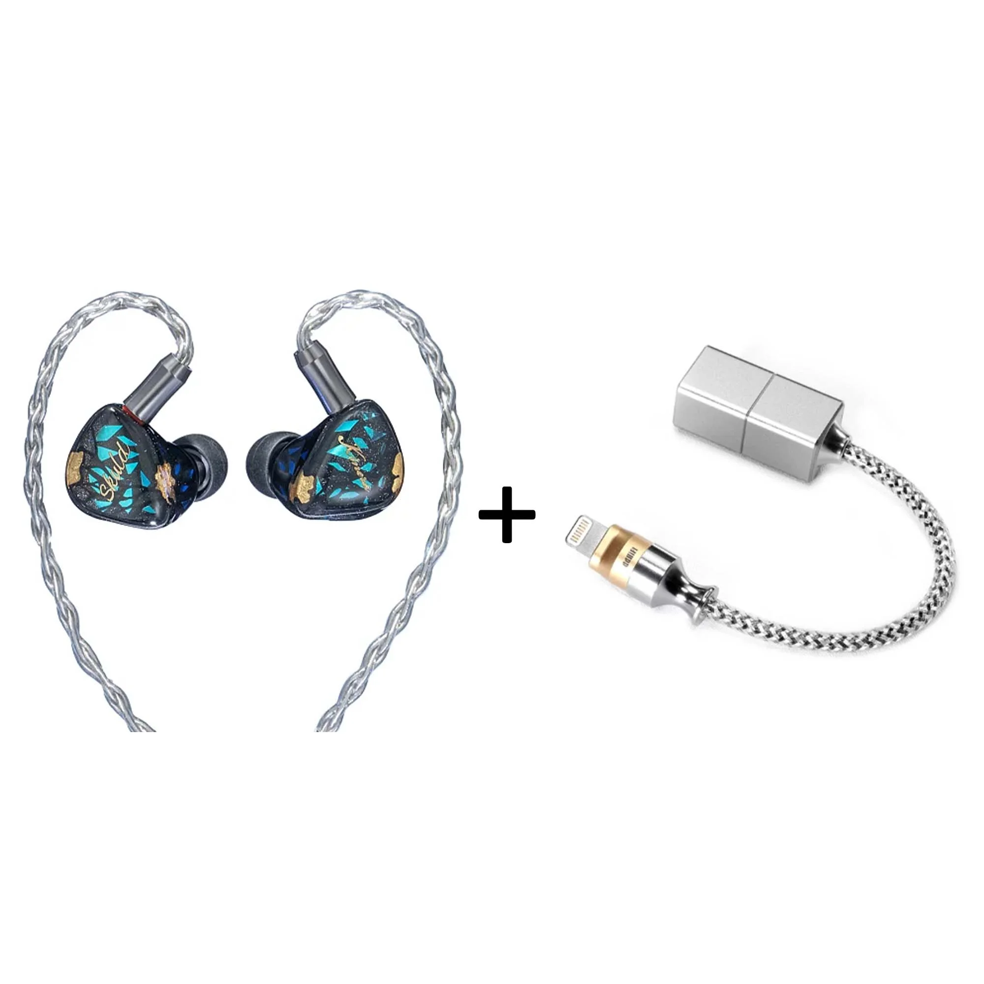Вставные наушники Kinera Imperial SKULD + ddHiFi TC35Pro Eye2 Lightning ...
