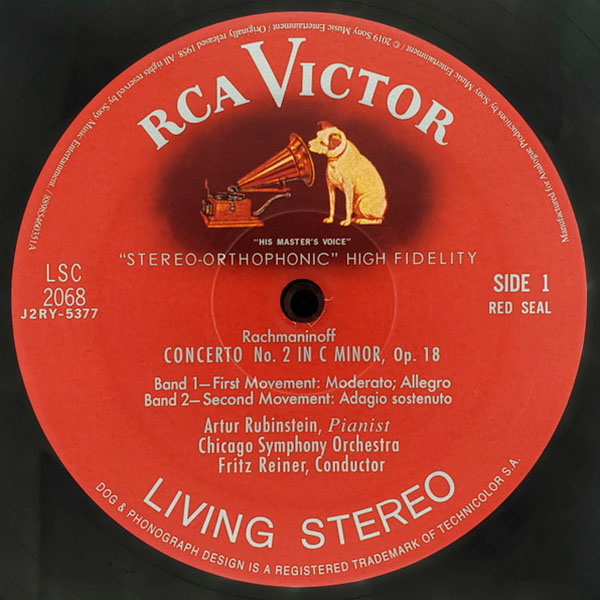 Rachmaninoff – Concerto No. 2 – Rubinstein / Reiner, Chicago Symphony ...