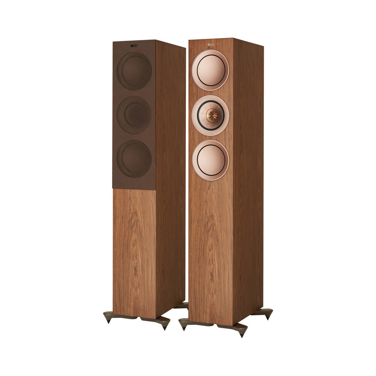 Купить напольную акустику KEF R7 Walnut по цене от 419990 руб ...