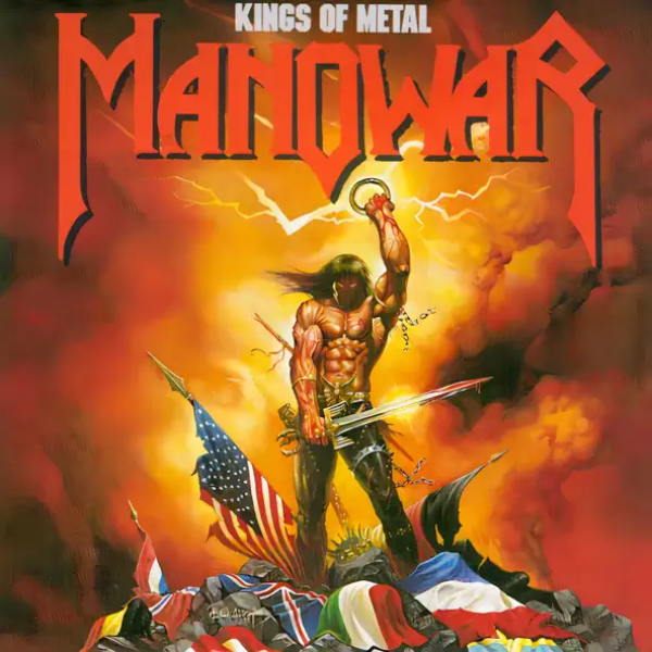 Manowar – Kings Of Metal (Transparent Blue) LP – купить пластинку по ...