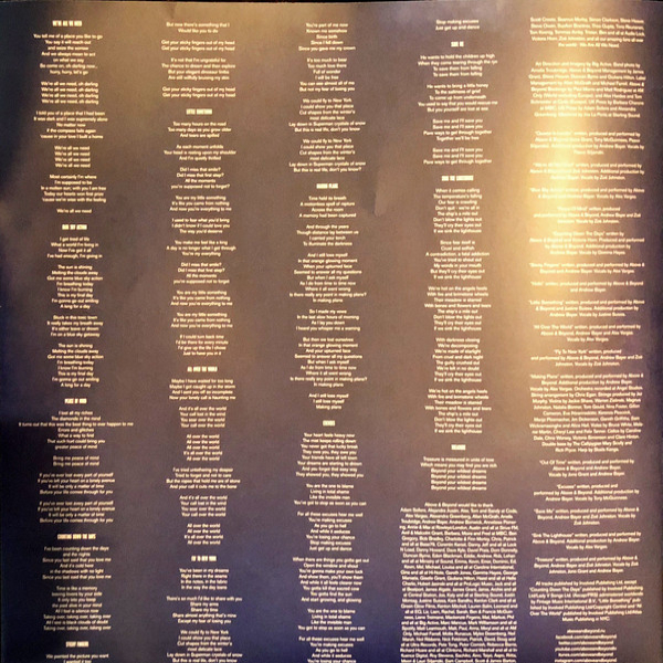 Above & Beyond – We Are All We Need - 2LP – купить пластинку по цене от ...