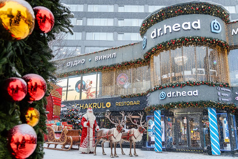 График работы магазинов Dr.Head в новогодние праздники