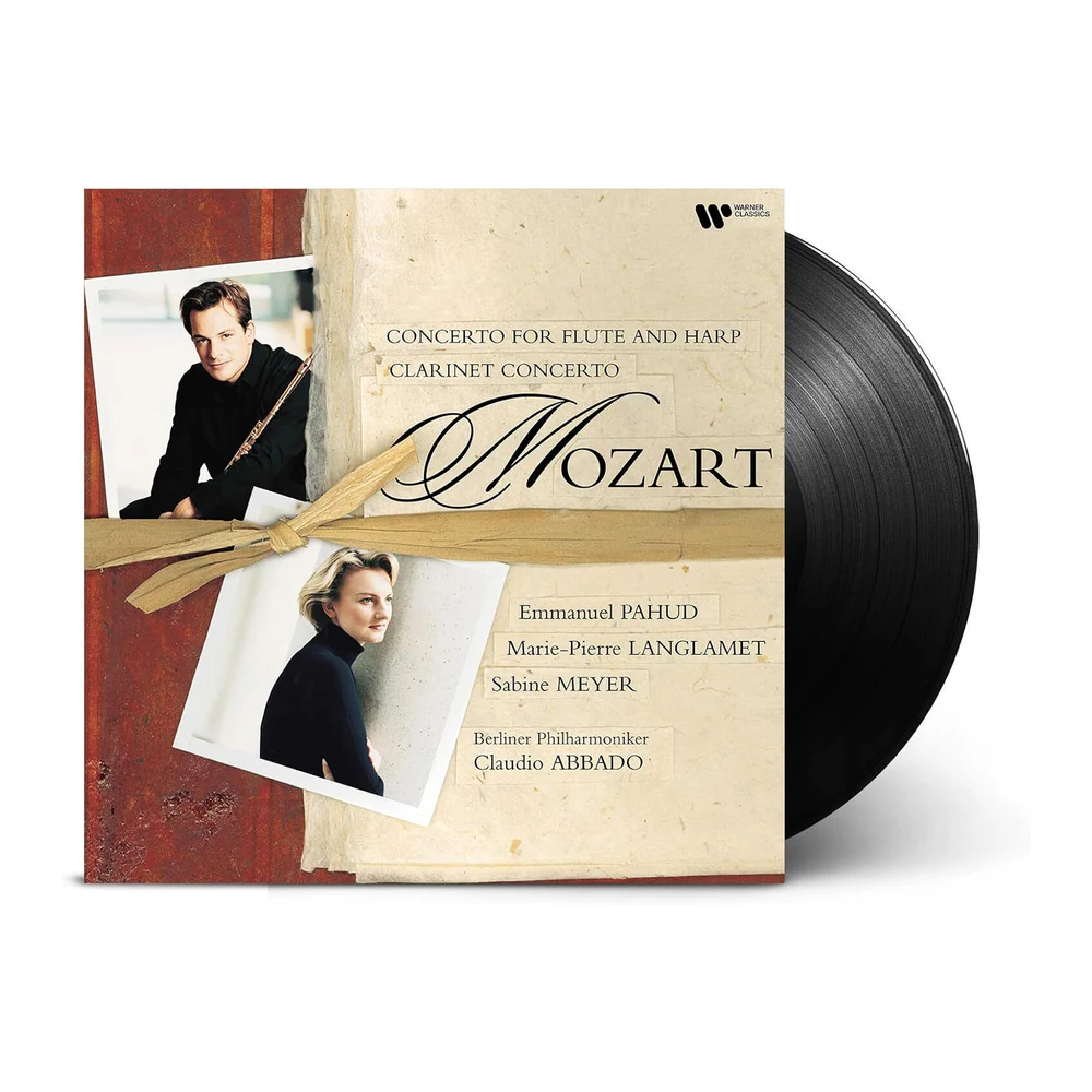 Pahud, Meyer, Abbado Mozar - Concerto For Flute & Harp - Clarinet ...