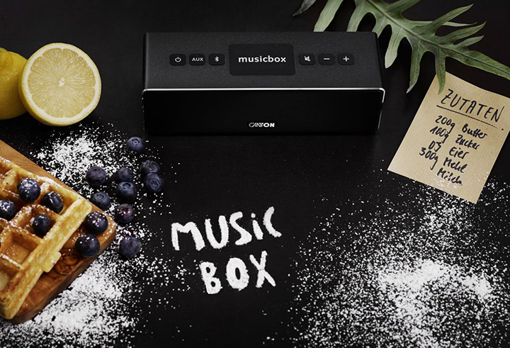 Купить портативную колонку Canton musicbox XS Black по цене от 14990 ...