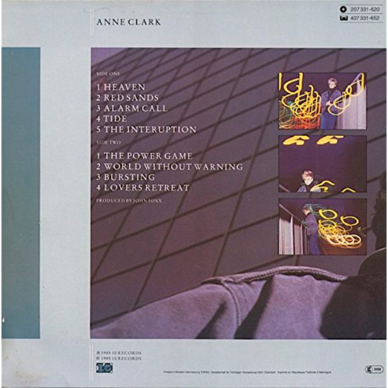 Купить пластинку Anne Clark – Pressure Points LP по цене от 3490 руб ...